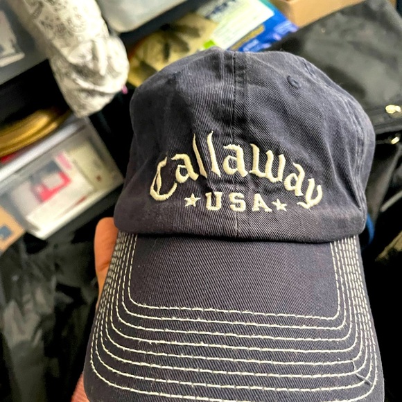 Callaway | Accessories | Callaway Golf Hat In Blue Adjustable Size ...
